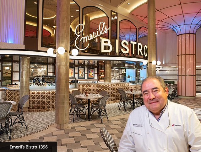 Emeril's Bistros at Sea – Carnival Cruise Line