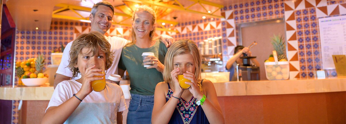 Juice + Java Cruise Cafe - Coffee Shop Onboard Carnival