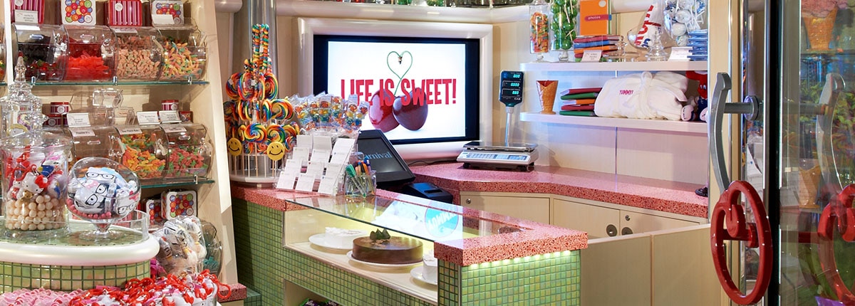 Cherry On Top Lolly Shop - Carnival Cruise Line Australia
