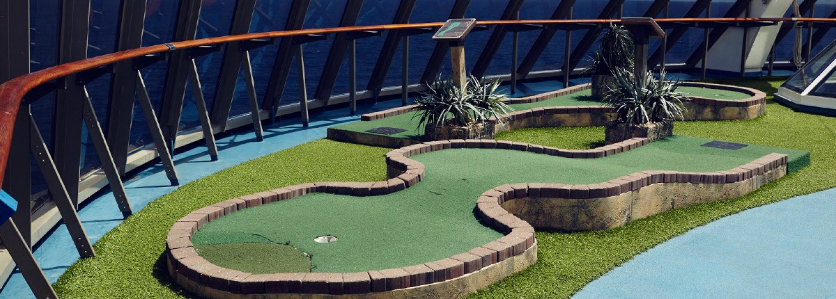Mini Golf - Onboard Activities At Carnival Cruise Line Australia
