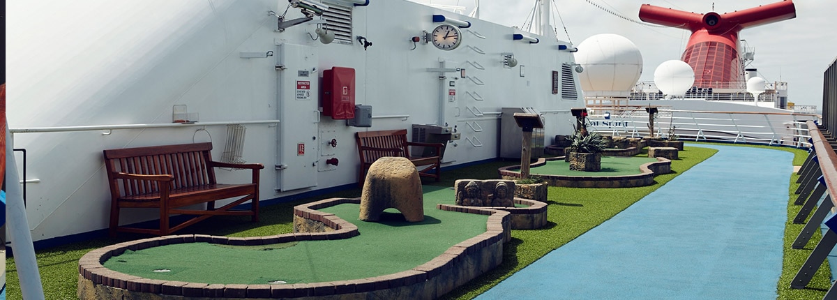 Mini Golf - Onboard Activities At Carnival Cruise Line Australia